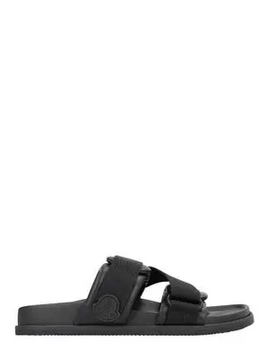 Moncler Mon Summer Sliders - Black