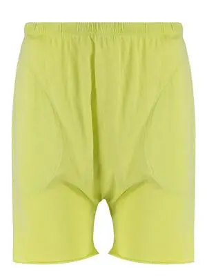 The Great. Drawstring Cotton Shorts - Green