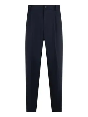 Jacquemus Wool Tailored Trousers - Blue