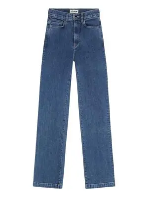 LE JEAN LE JEAN Straight Leg Jeans With Flare Design