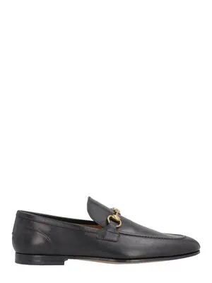 Gucci Jordaan Loafer With Horsebit Detail - Black