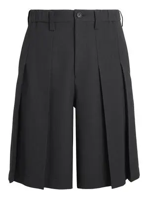 Issey Miyake Pleated Cornice Shorts - Grey