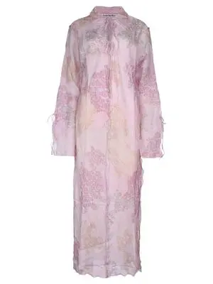 Acne Studios Printed Viscose Dress - Multicolor