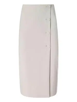 Pinko Button Detail Skirt - Neutrals
