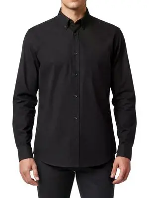 Balenciaga Logo-print Oversized Shirt - Black
