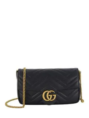 Gucci Gg Marmont Mini Bag - Black