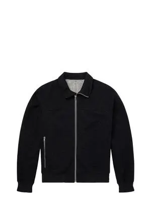 RICK OWENS RICK OWENS Wool And Cotton-Blend Zip-Up Sweater