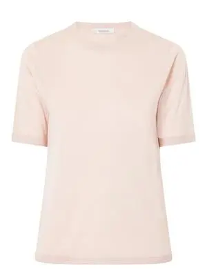 Max Mara Max Mara Maceti Cashmere And Silk-Blend Sweater Blush