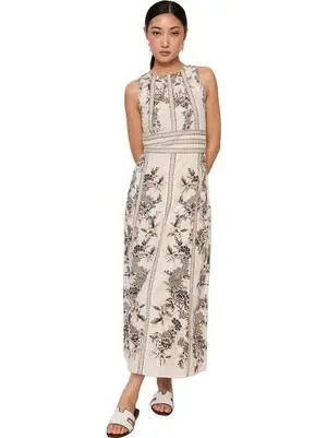 RAISHMA Lina Midi Dress - Black