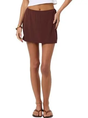 O'Neill Alyssa Mini Skirt - Chocolate