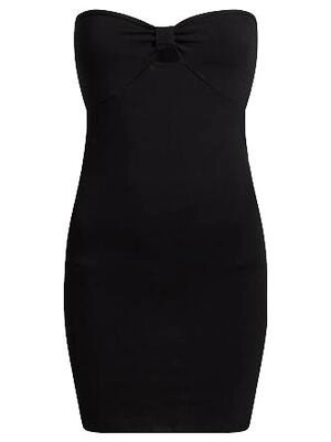 ONLY ONLY Cotton Elastane Strapless Mini Dress