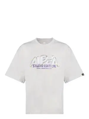 Alpha Industries T-shirt Size Cotton - Grey