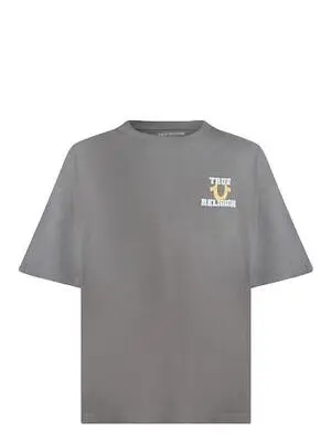 True Religion T-shirt Size Cotton - Grey