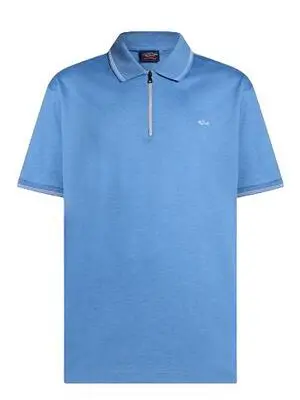 Paul & Shark Polo Shirt Size Cotton - Blue