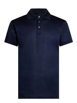 MOORER Polo Shirt Size Cotton - Navy