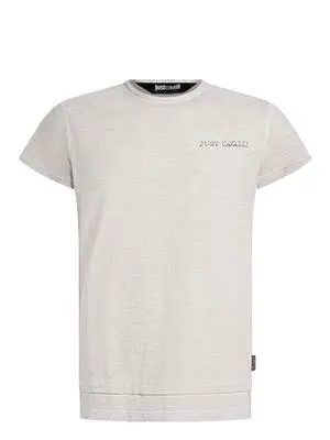 Just Cavalli T-shirt Light Size Cotton - Grey