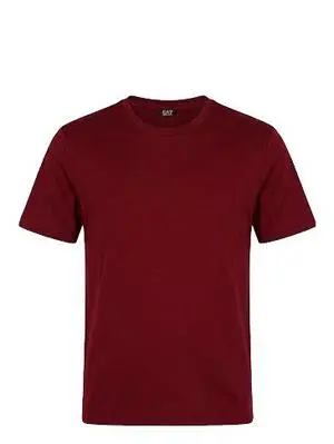EA7 T-shirt Size Modal, Polyester - Red