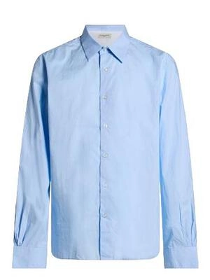 Officine Générale Shirt Size Organic Cotton - Light Blue