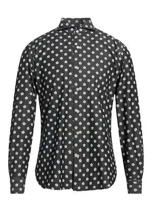 LUIGI BORRELLI NAPOLI Denim Shirt Size Cotton - Grey