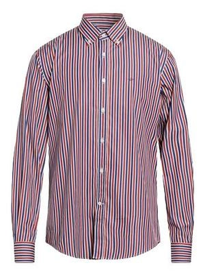 Paul & Shark Man Shirt Brick Size 16 Cotton Brick