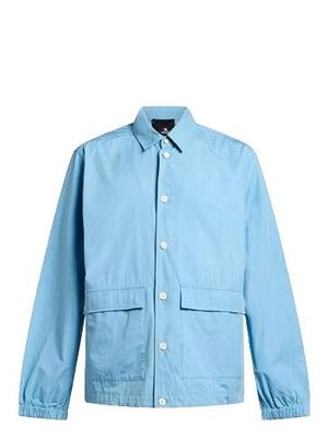SPIEWAK Man Jacket Sky Blue Size L Cotton Sky Blue