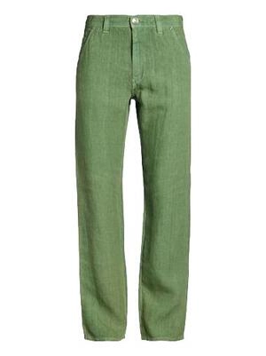 120% Lino Linen Pants - Green