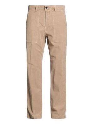 Incotex Cotton And Elastane Pants - Camel