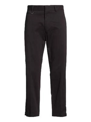 PAOLO PECORA Pants Size Cotton, Elastane - Black