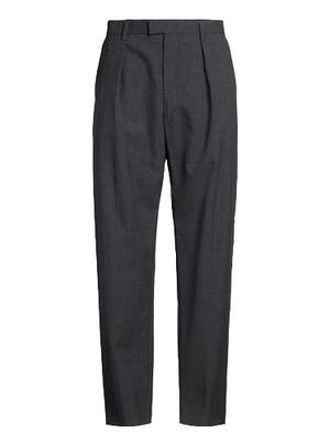 Sandro Tailored Straight Leg Wool Blend Pants - Grey