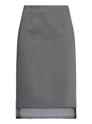 Alpha Studio Midi Pencil Skirt - Grey