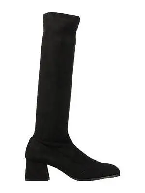 NILA & NILA Synthetic Fiber Boots - Black