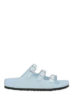 BIRKENSTOCK Sky Leather Sandals - Blue