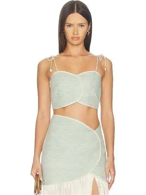 Azulu Aveiro Top - Sage