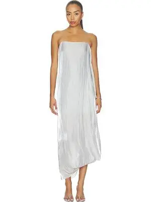 Helmut Lang Fluid Slip Dress - Cloud