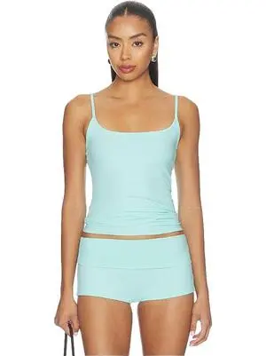 NIIHAI Spaghetti Strap Tank Top - Ice