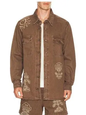 Agua Bendita Ethan Shirt - Brown