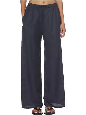 LESET Daniel Drawstring Pocket Pant - Midnight