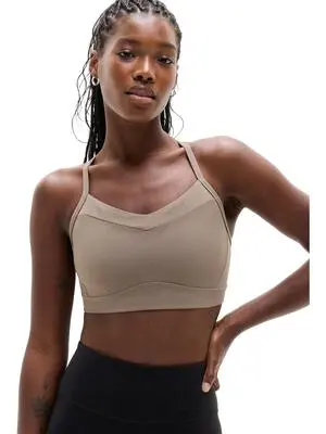 Athleta Vital Sports Bra D-Dd Umber