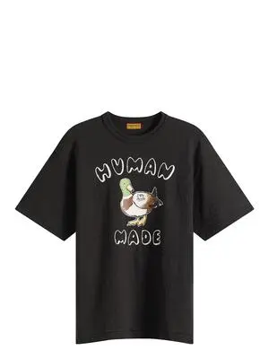 HUMAN MADE Duck Sketch T-shirt - Black