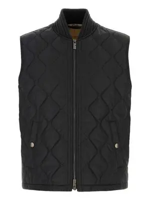 Burberry Quilted Nylon Vest - Black