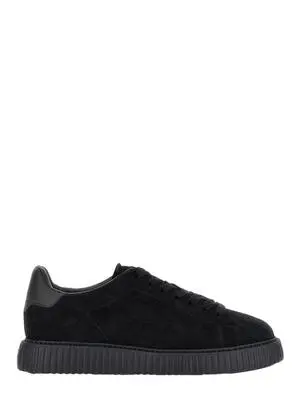 Hogan Hogan Perforated H-Stripes Sneakers Navy Blue