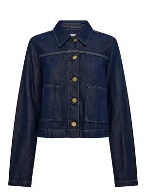 RAG  BONE Rag & Bone Adrianna Buttoned Pocket Jacket - Black