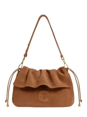 COCCINELLE Lidia Small Shoulder Bag - Cognac