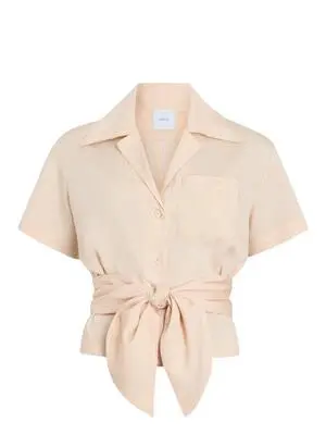 PATOU Knotted Beach Shirt - No