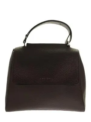 Orciani Sveva Soft Medium Shoulder Bag - Gray