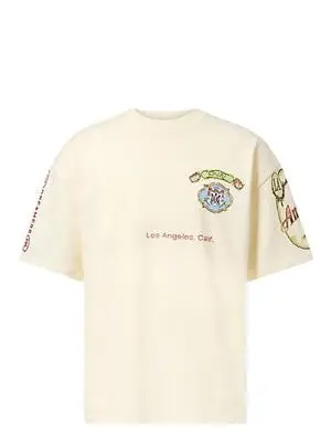 Amiri Vista Skate Graphic Cotton-jersey T-shirt - Ivory