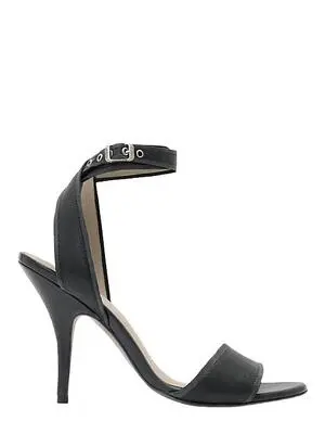 ALLSAINTS Vera Leather Stiletto Heeled Sandals - Black