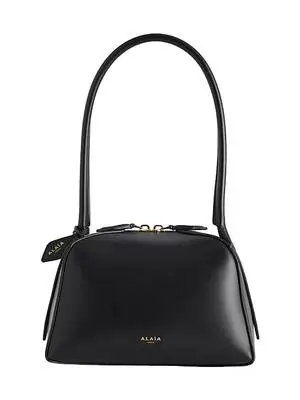 Alaïa Le Bouledogue Small Leather Shoulder Bag - Noir
