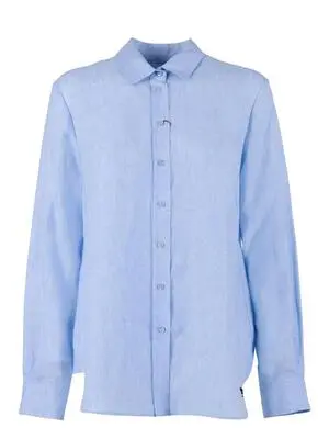 Max Mara Linen Shirt - Blue