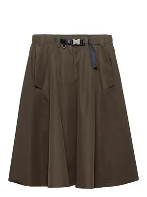 Prada PRADA Fall/Winter 2026/2027 Belted Skirt Green